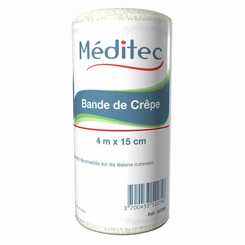 Bande de crêpe 4m x 15cm | Bastide Le Confort Médical